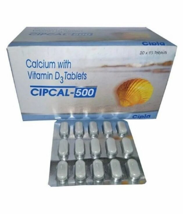 500MG CIPCAL TAB - Triom Pharmaceuticals